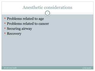 Head and Neck cancer surgery anesthesia considerations.pptx
