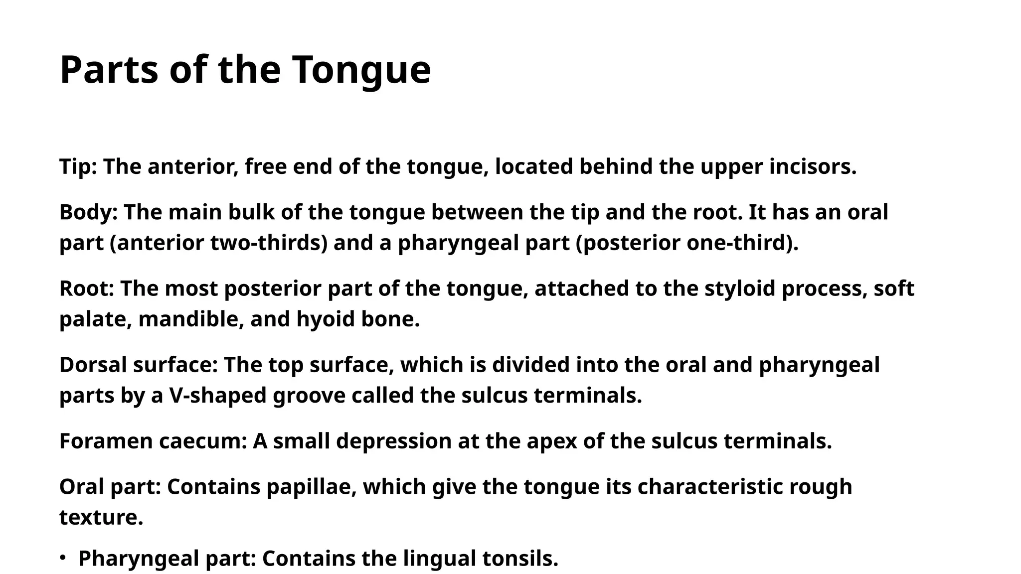 HEAD and Neck (Gross Anatomy ^0 Parts of Tongue).pptx