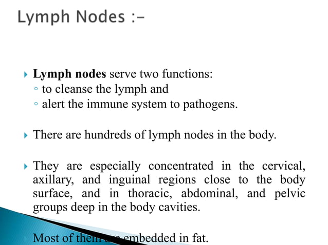 Head and neck lymphatic drainage. | PPTX