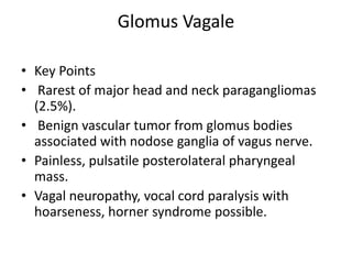 Head and neck paraganglioma | PPTX