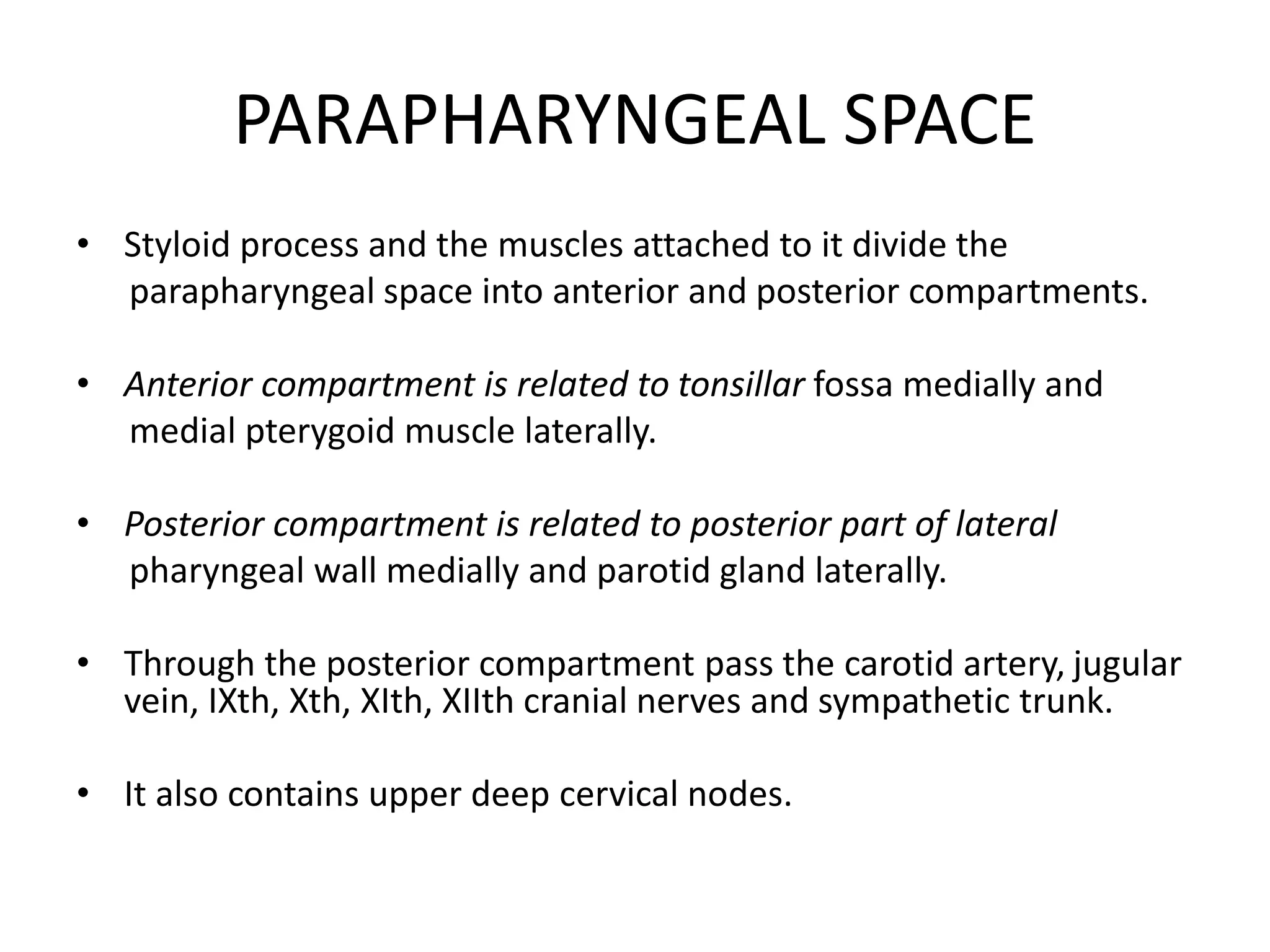 Head and Neck Space Infections.POWERPOINT | PPTX