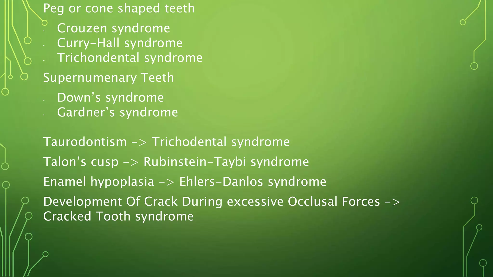 Head And Neck Syndrome | PPTX