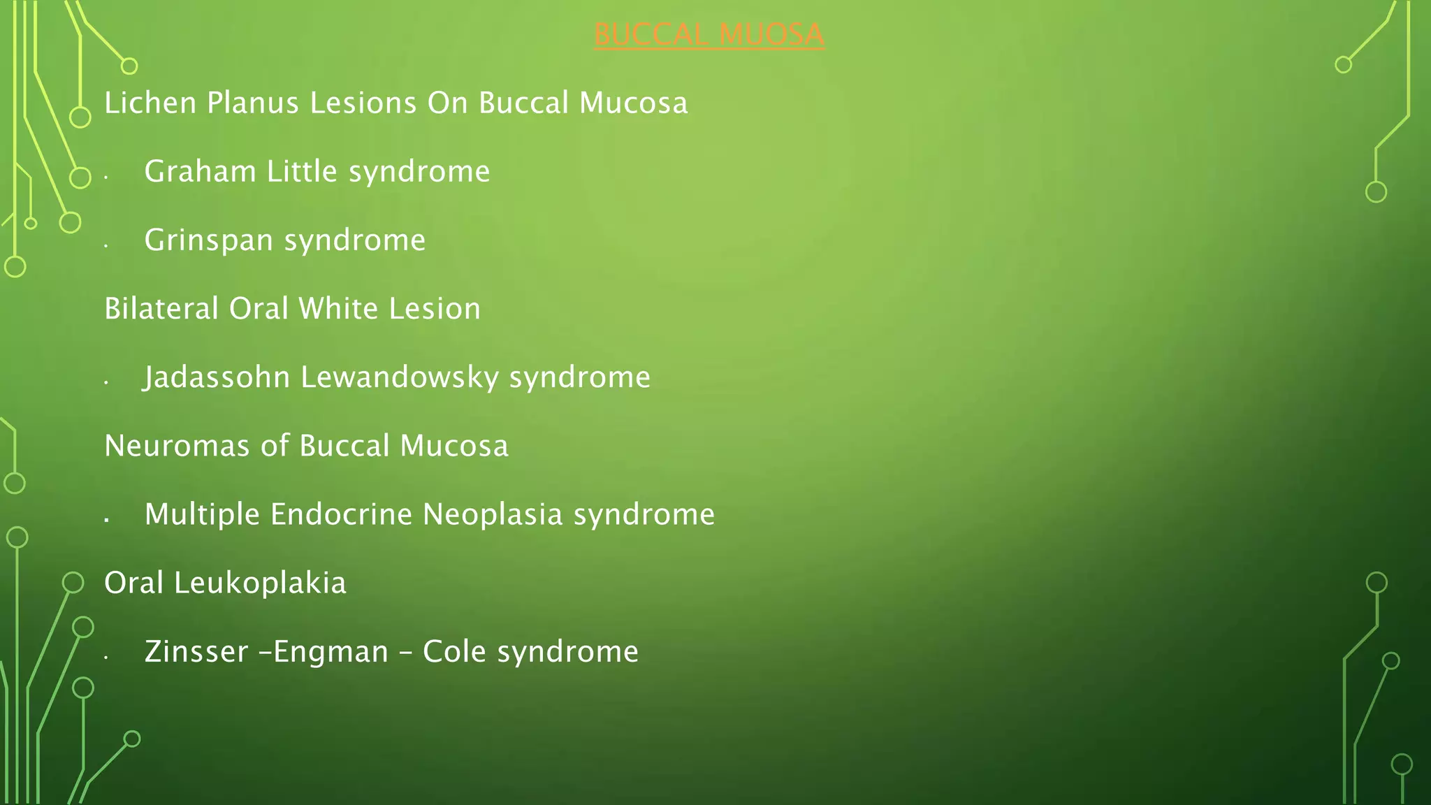 Head And Neck Syndrome | PPTX