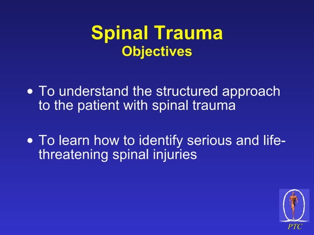 HEAD & SPINAL TRAUMA | PPT