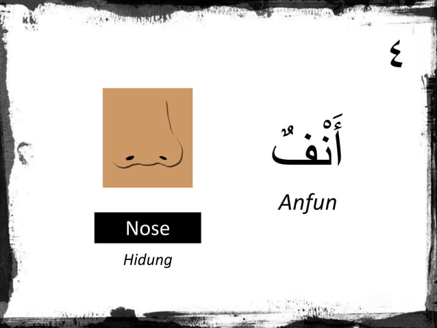 BAHASA ARAB - Kepala (Head) | PDF