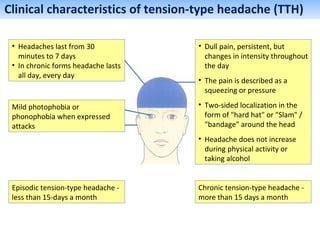 Headches and facial pain | PPT