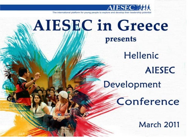 AIESEC in Greece National Conference | PDF | Business Expos ...