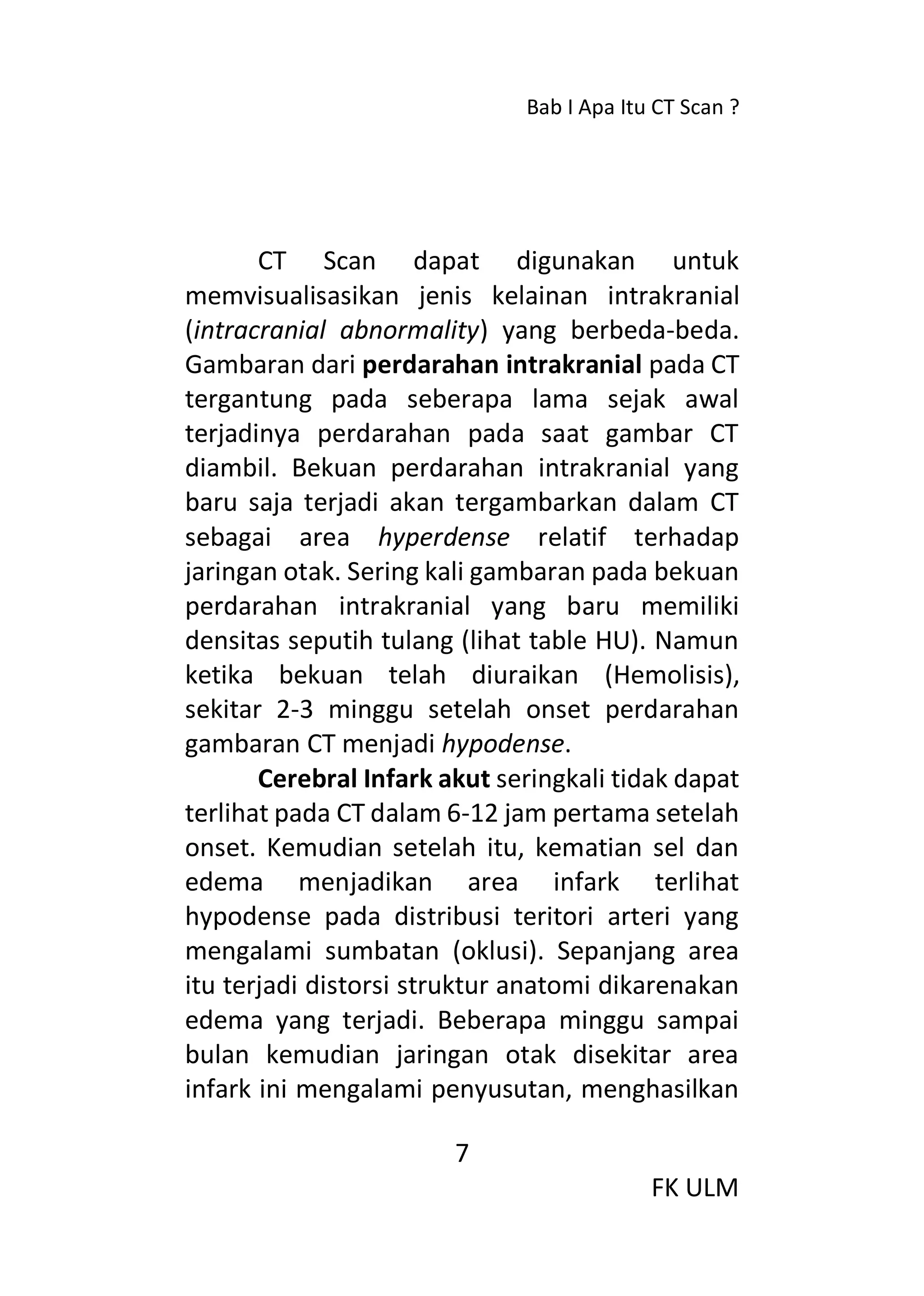Head ct scan yusriandi ramadhan | PDF