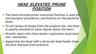 Head elevated position | PPTX