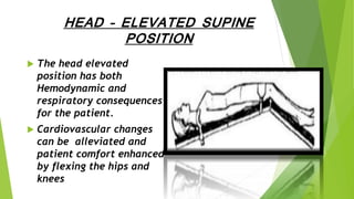 Head elevated position | PPTX