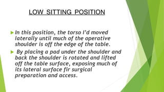 Head elevated position | PPTX