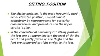 Head elevated position | PPTX