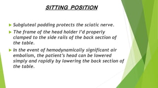 Head elevated position | PPTX