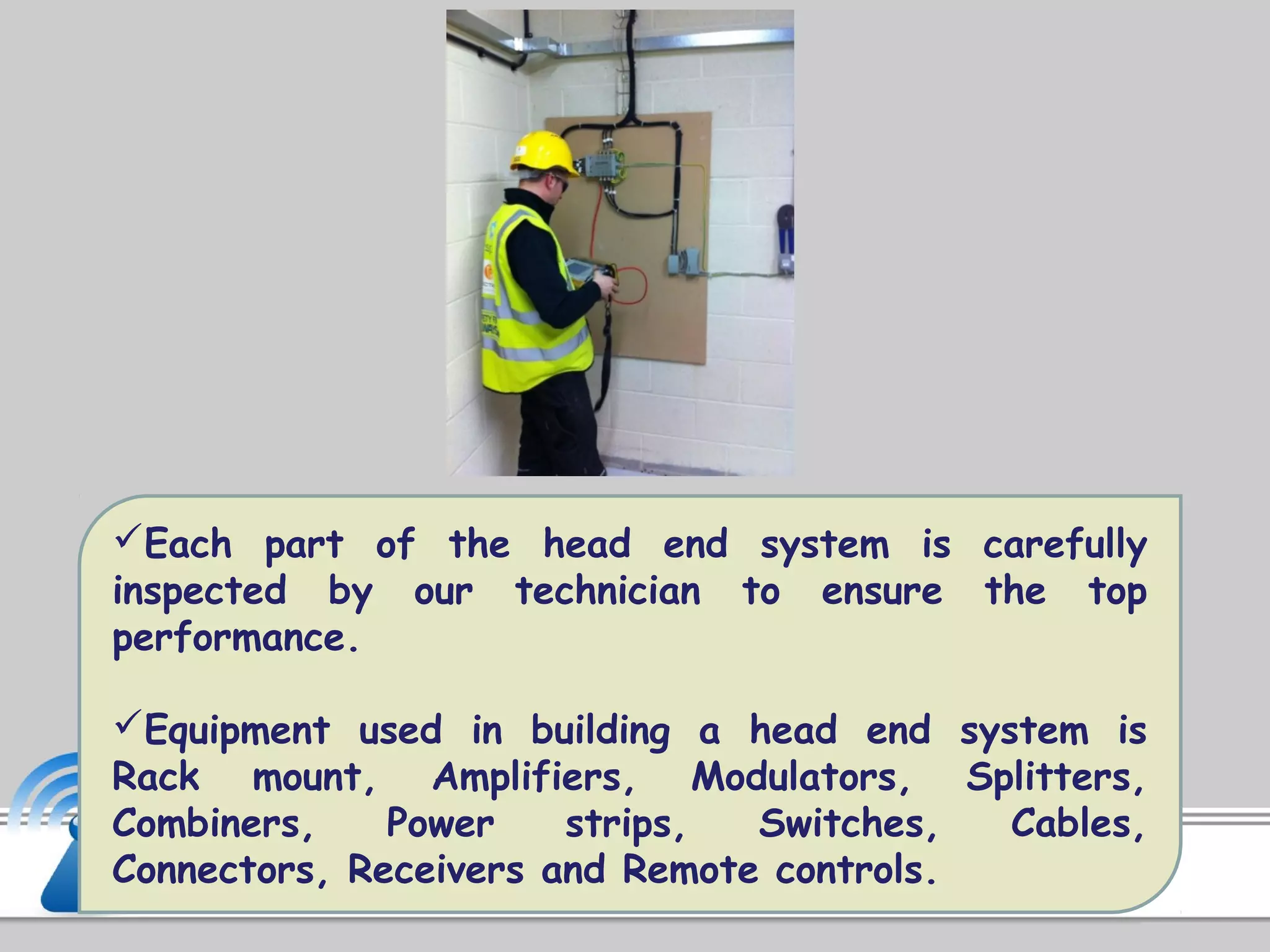 View Head End System & Head End Installation by DISHRUS | PPT