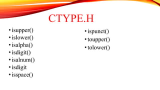 Header file BASED QUESTION- CBSE CS CLASS 12TH | PPT
