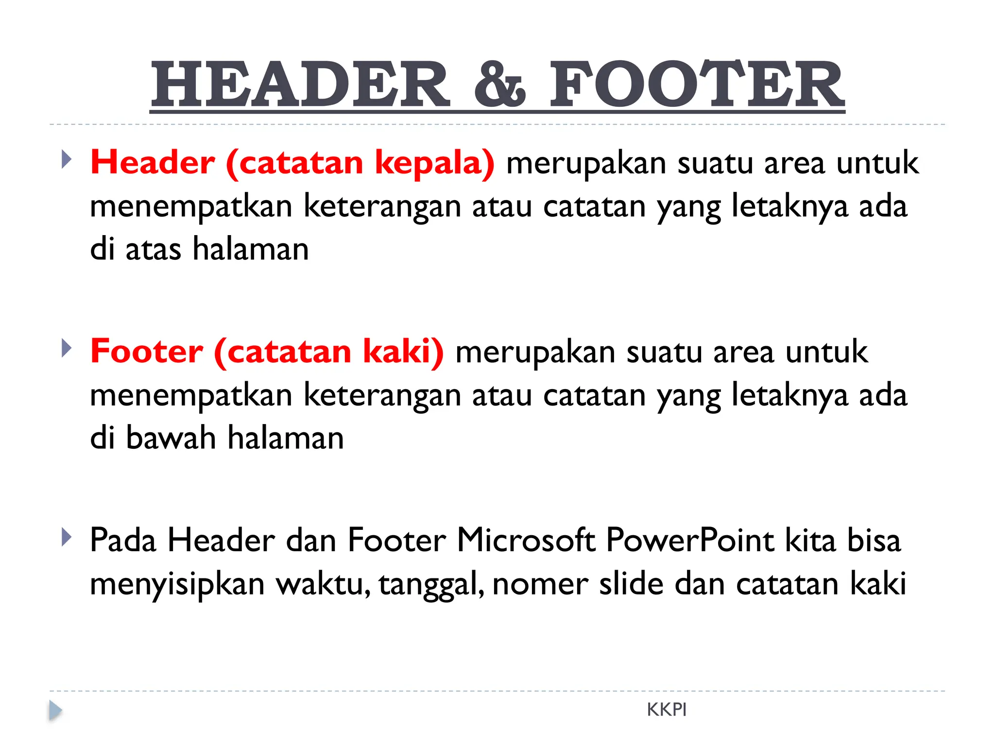 MATERI HEADER, FOOTER, TABLE(TABEL).pptx