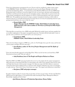 Head first pmp | PDF