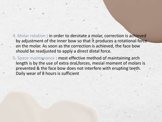 HEADGEAR and FACE MASK ORTHOPEDIC FORCE .pptx