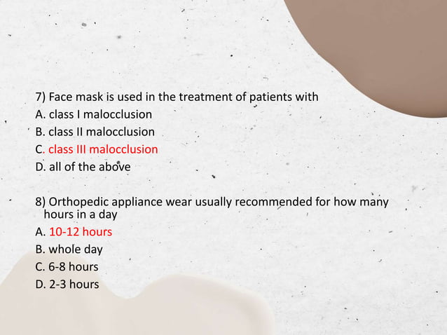 HEADGEAR and FACE MASK ORTHOPEDIC FORCE .pptx | Dental Health | Diseases and Conditions