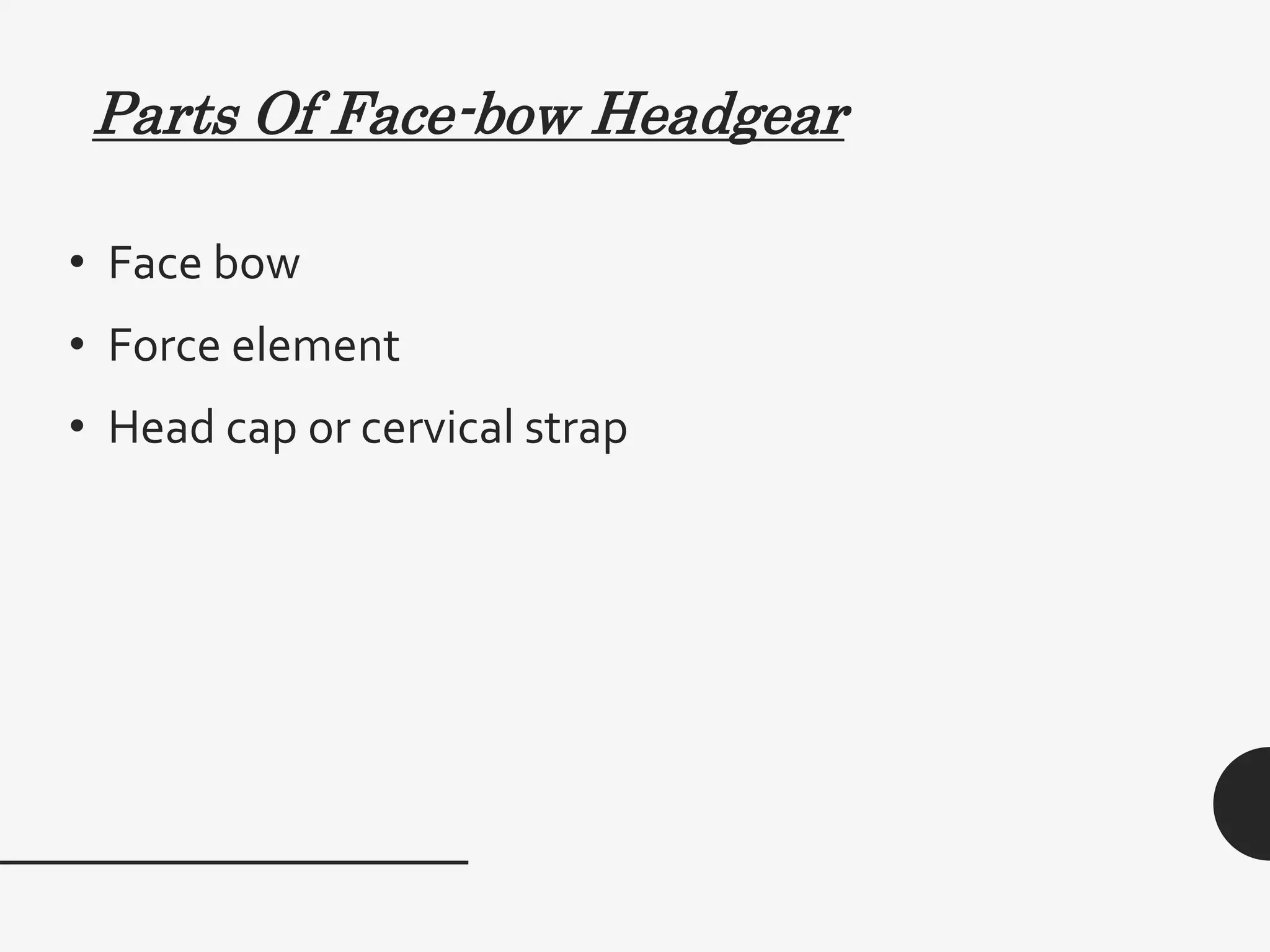 Headgear | PPTX