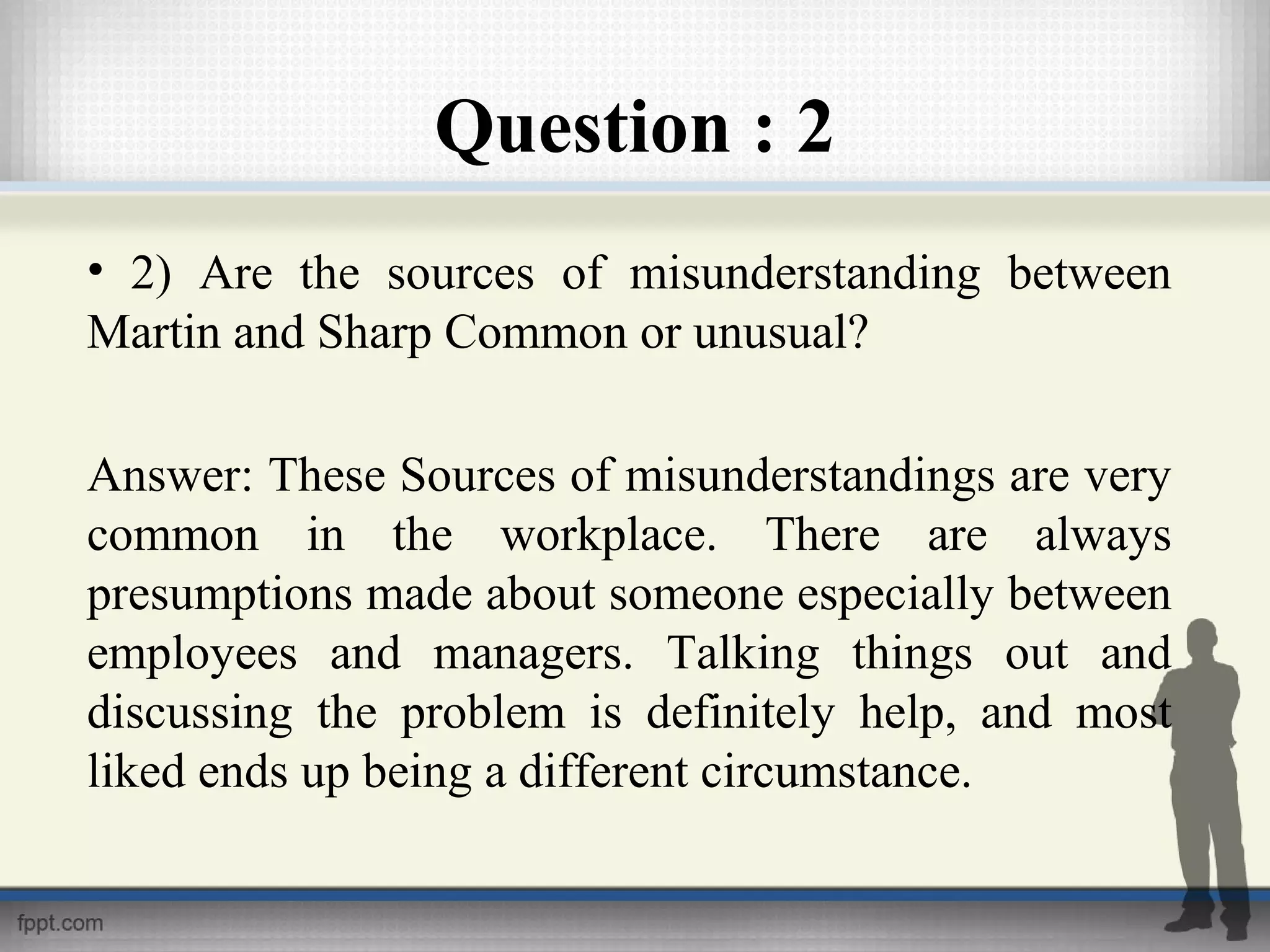 Heading off a permanent misunderstanding | PPT