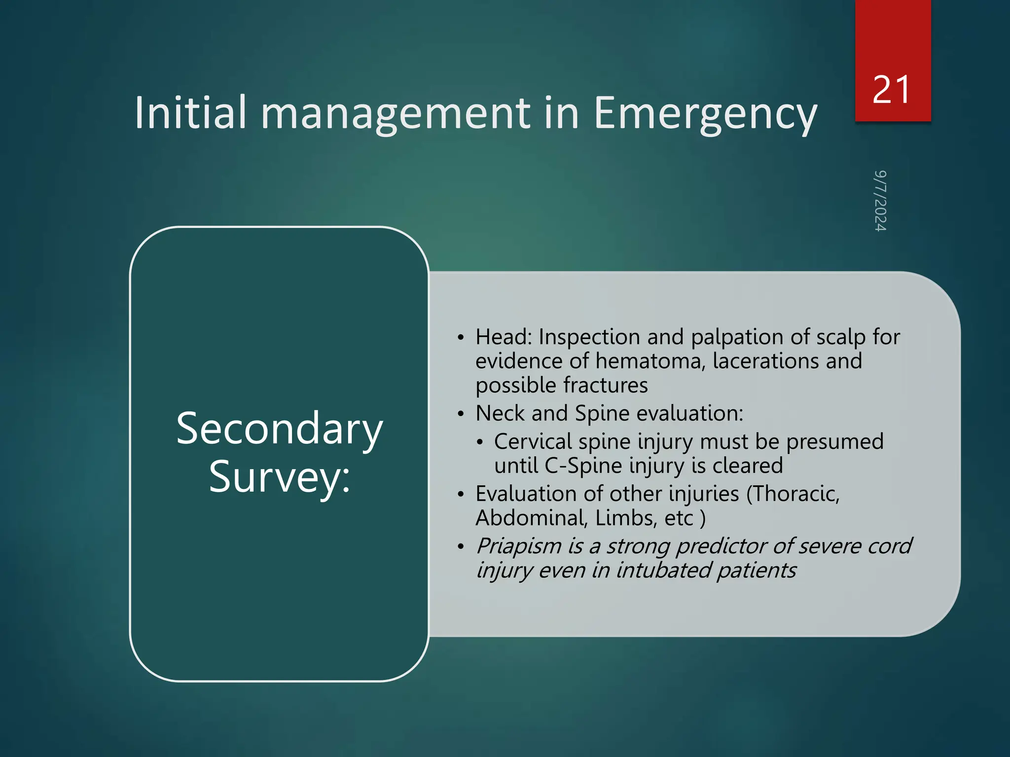 Approach to Head Injuiry, Intracranial Pressure Measurement and ...