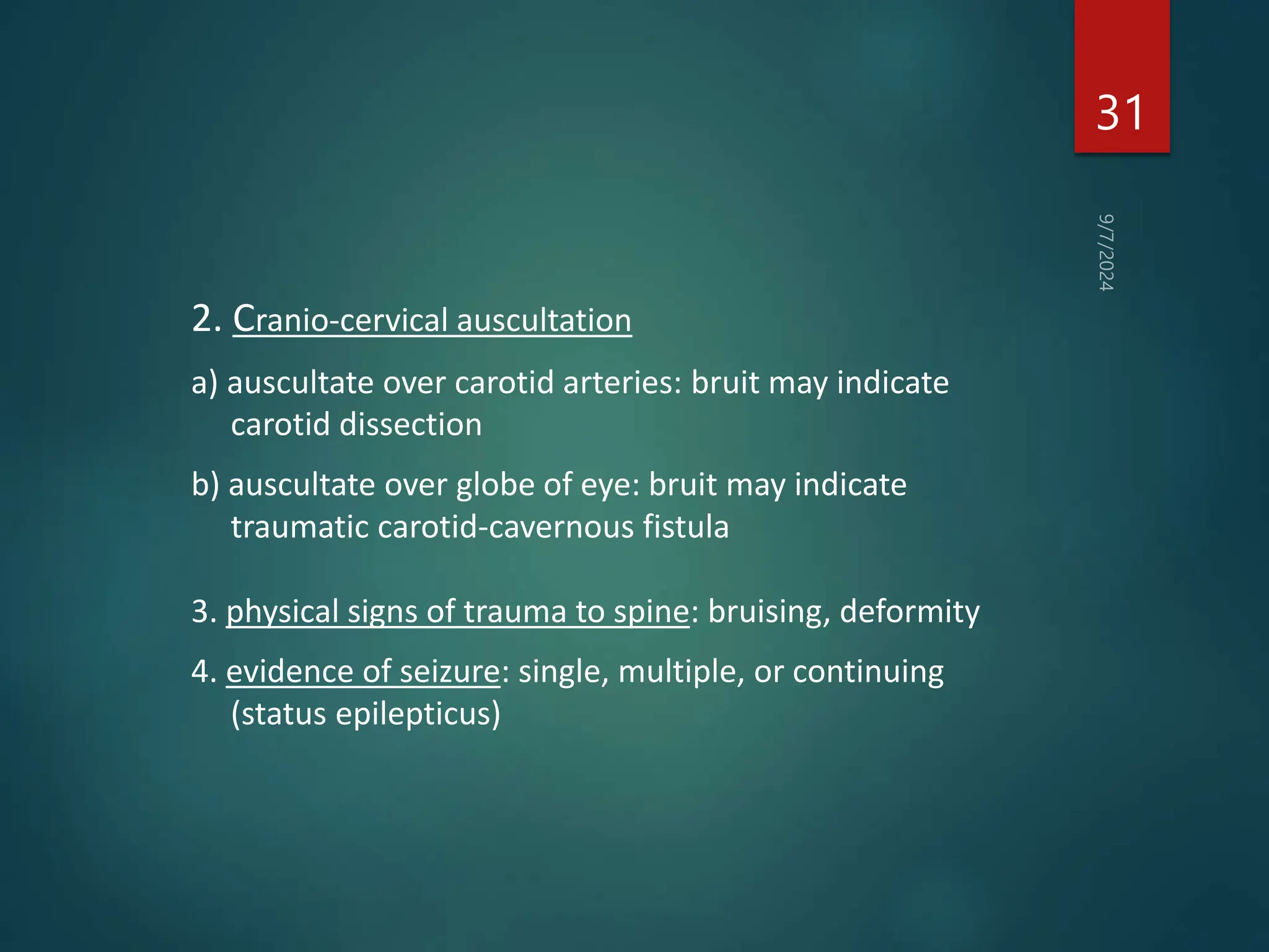 Approach to Head Injuiry, Intracranial Pressure Measurement and ...