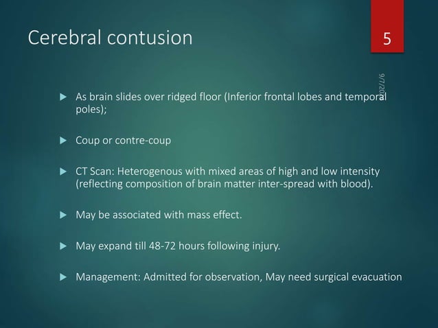 Approach to Head Injuiry, Intracranial Pressure Measurement and ...
