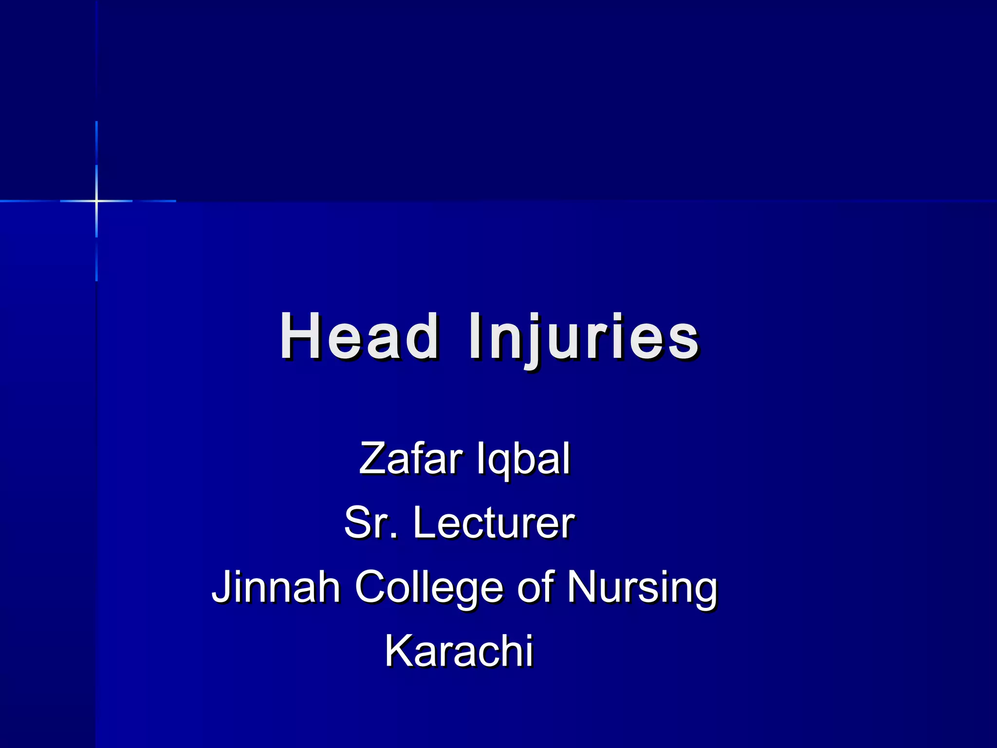 Head injuries | PPT