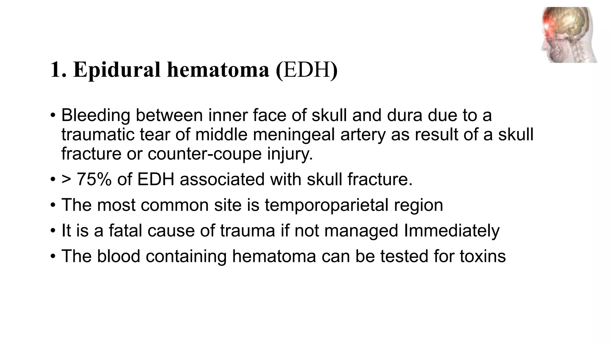 Head injuries | PPTX