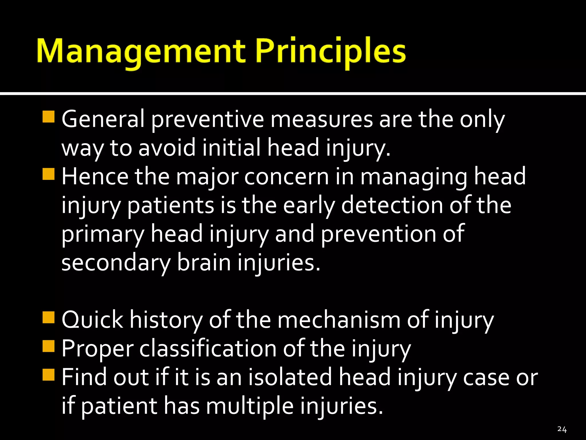 Head injury. | PPT