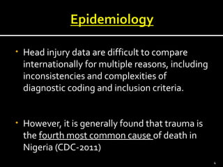 Head injury. | PPT