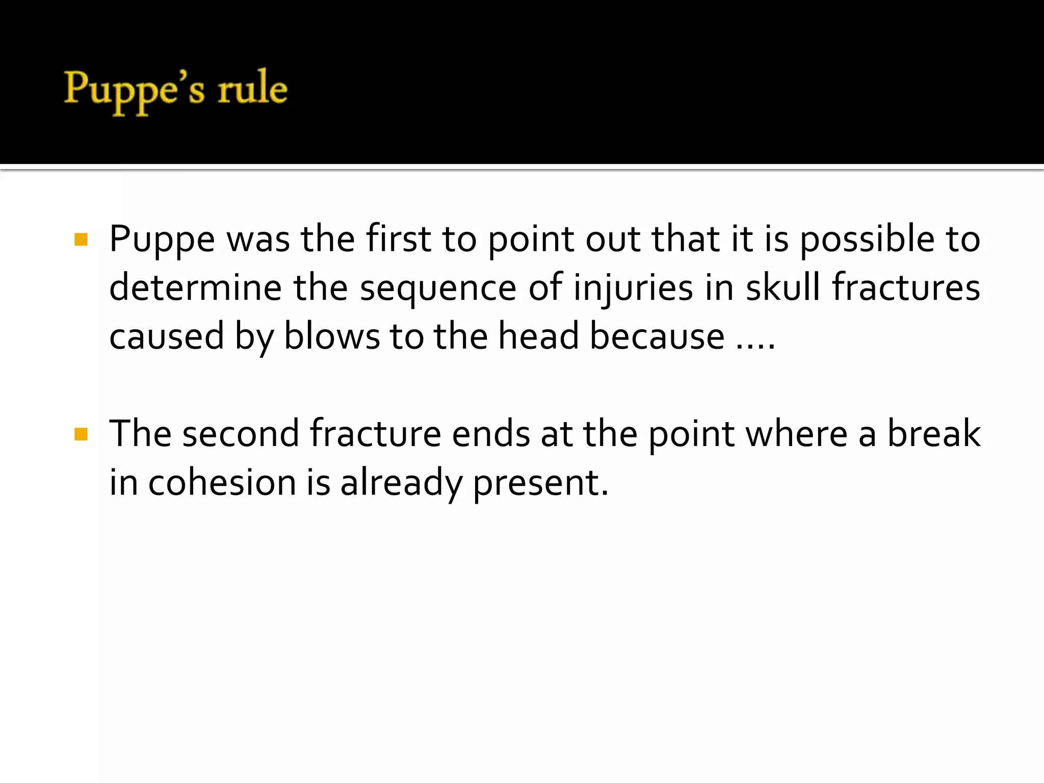 Head injury- Medicolegal aspect | PPTX