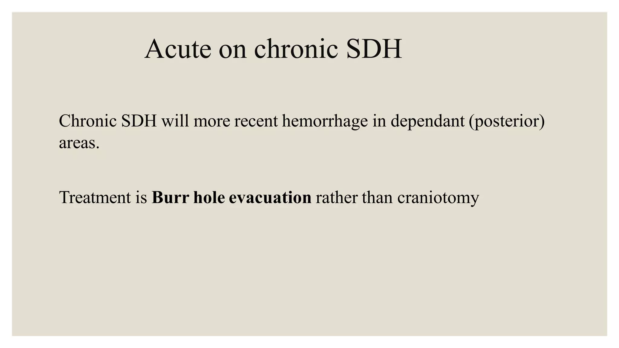 Primary and secondary head injury EDH and SDH | PPTX