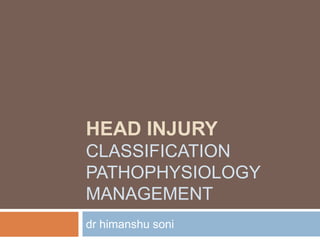 Head injury | PPTX