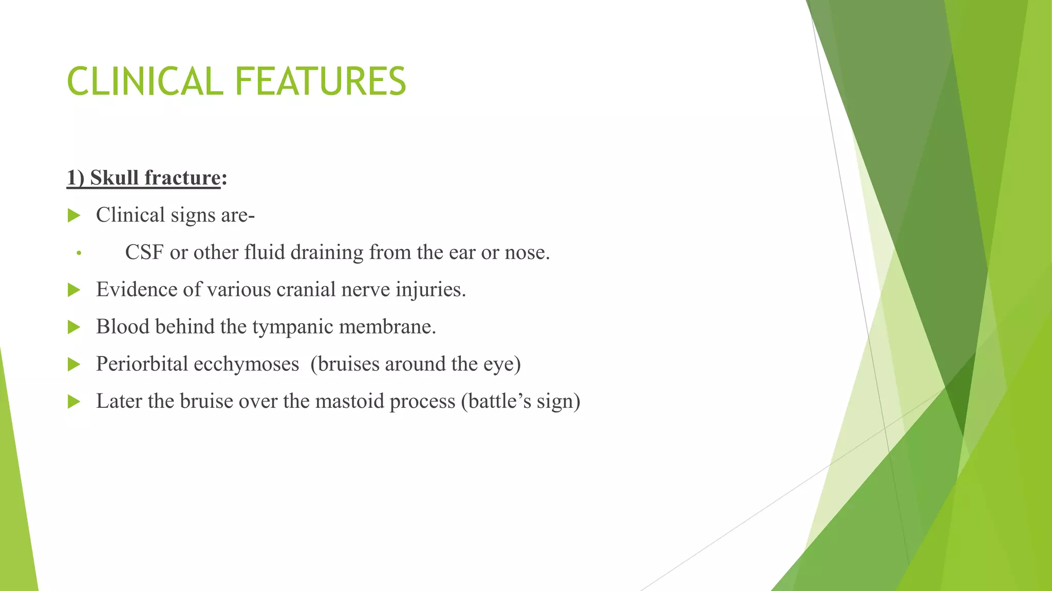 Head injury | PPTX