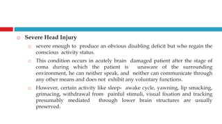 Head injury...Physiotherapy by Dr.Nidhi Vedawala | PPTX