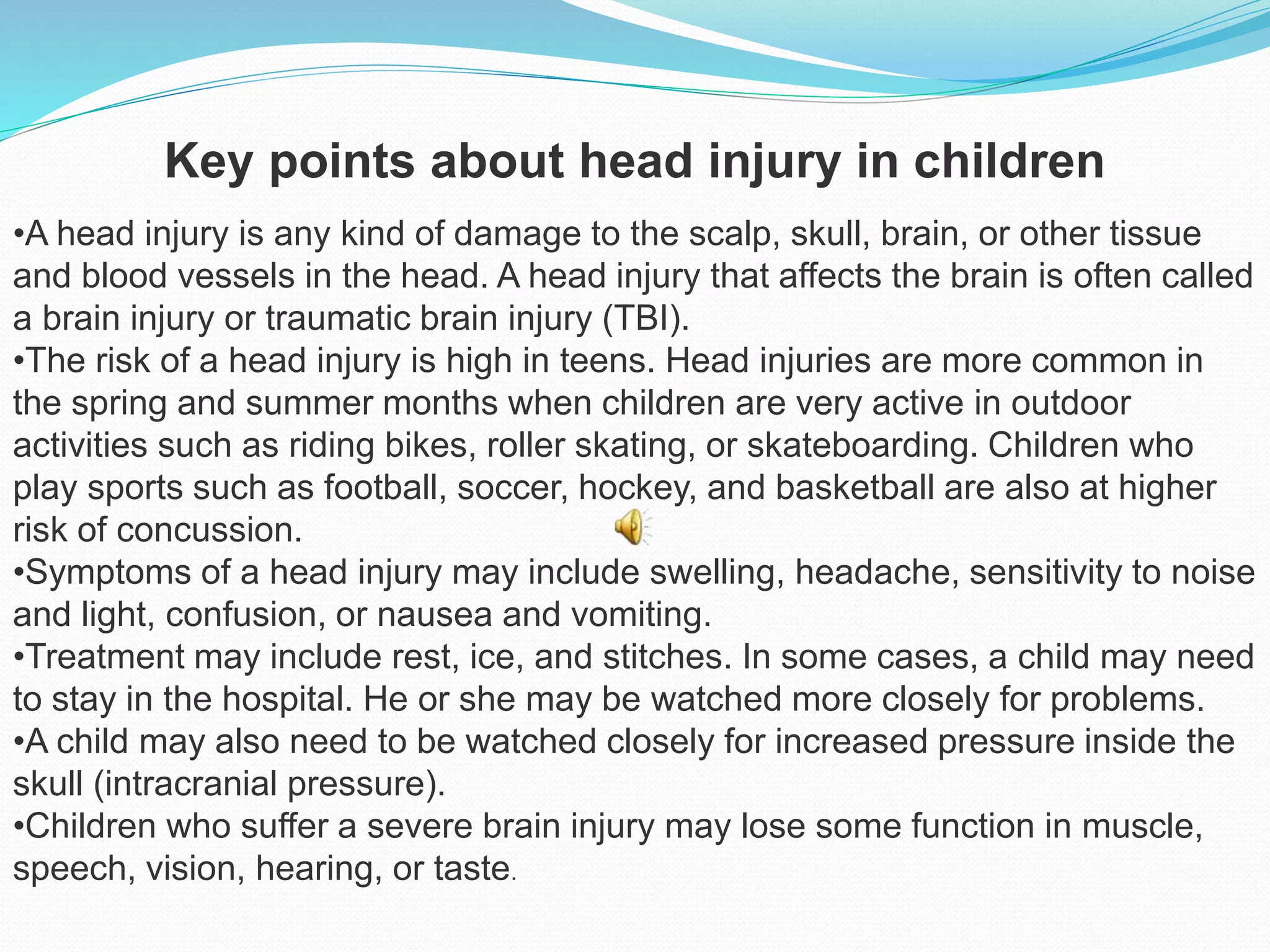 Head injury | PPTX