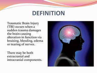 Head injury for Undergraduate Medical Students | PPTX