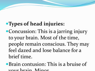Head injury | PPT