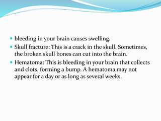 Head injury | PPTX