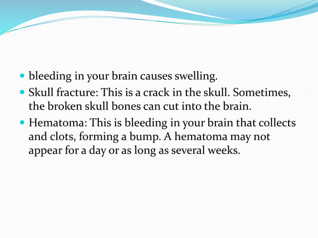 Head injury | PPT