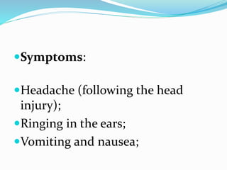 Head injury | PPT