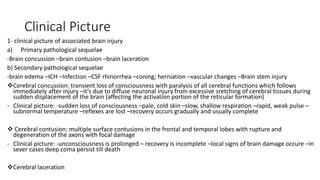 Head injury.pptx | Death, Injury, or Military Conflict | Sensitive Topics