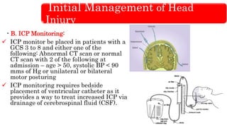 HEAD INJURY- AN OVERVIEW | PPTX