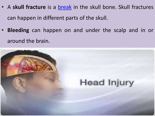 Head injury and its management | PPTX