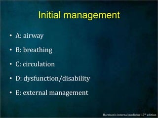 Head injury and medical tratment | PPTX