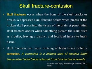 Head injury and medical tratment | PPTX