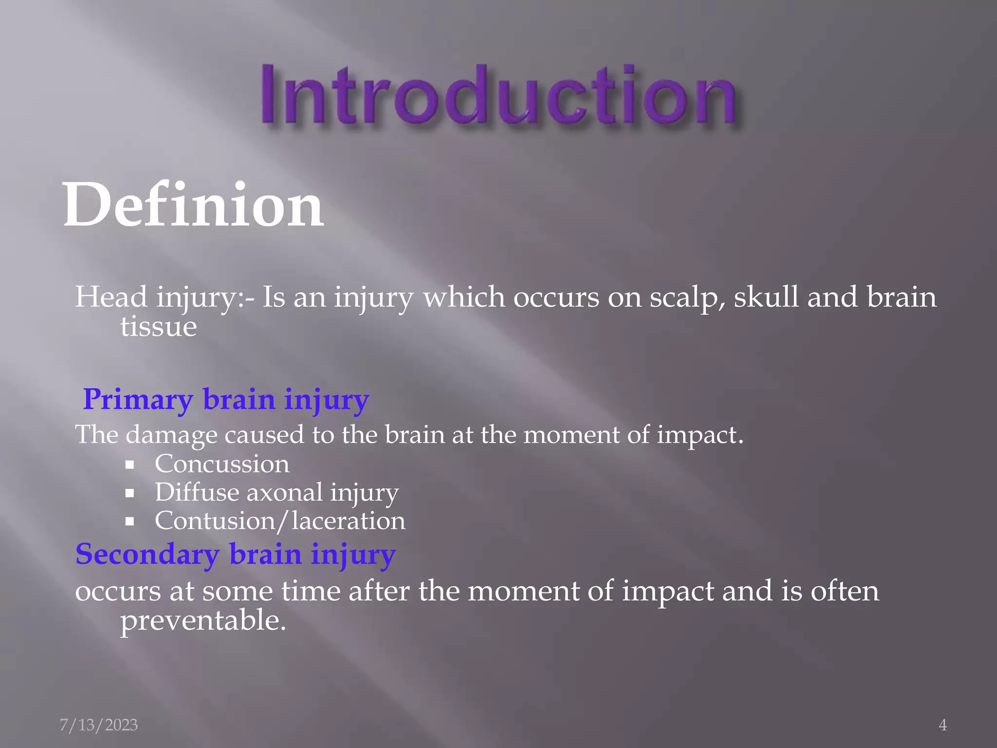 Head Injury Ariga.pptx