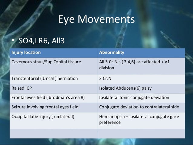 Head injury assesment